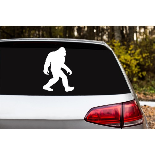sasquatch bigfoot vinyl decal